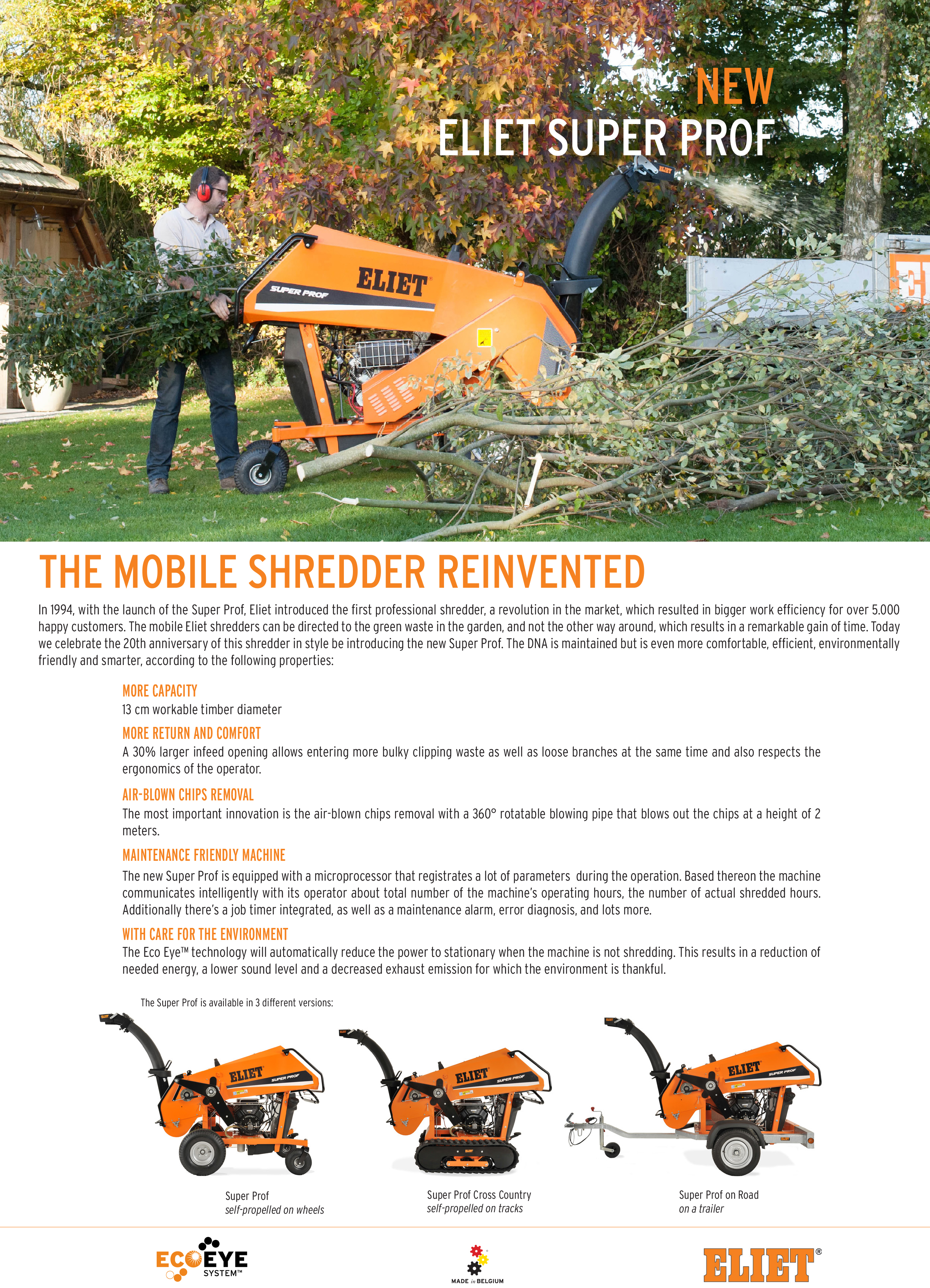 Eliet Machines | Products | super-prof-cross-country